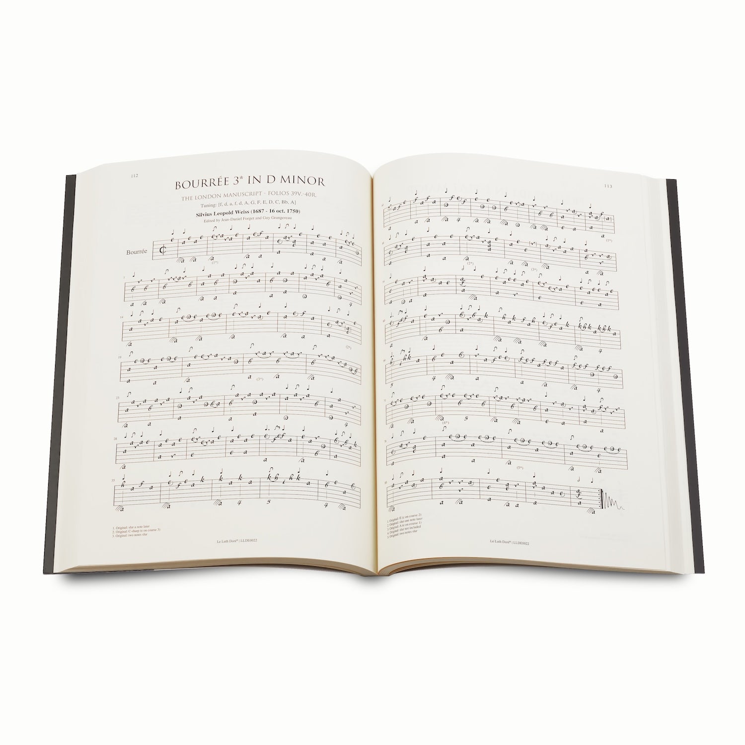 The London Manuscript | Volumes I & II – Le Luth Doré